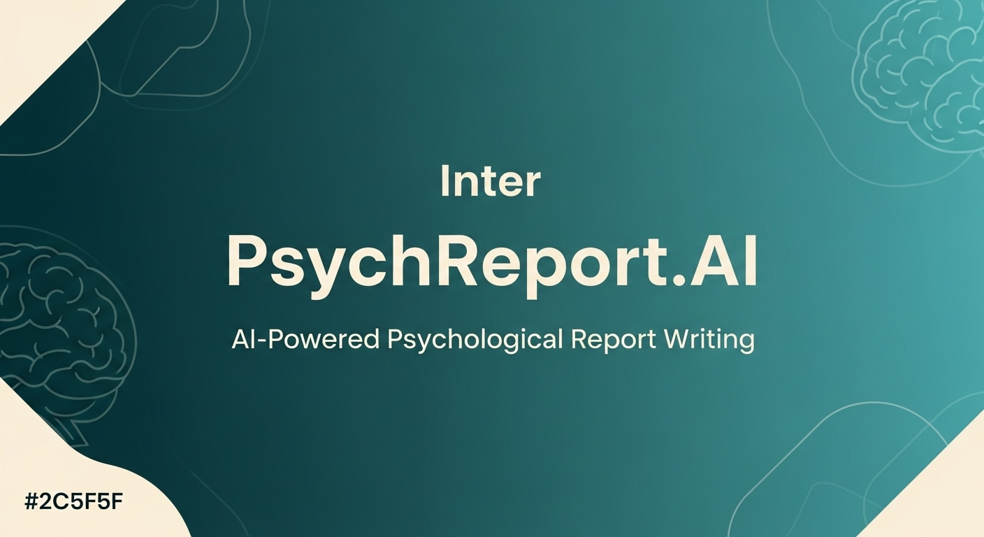 AI Psychological Report Writer | PsychReport.AI